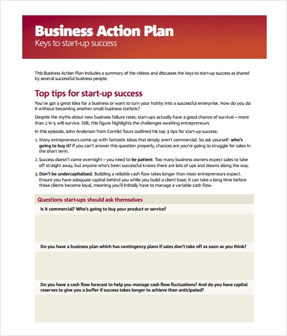 Free Action Plan Templates - formats, Examples in Word Excel Free Action Plan Templates - formats, Examples in Word Excel