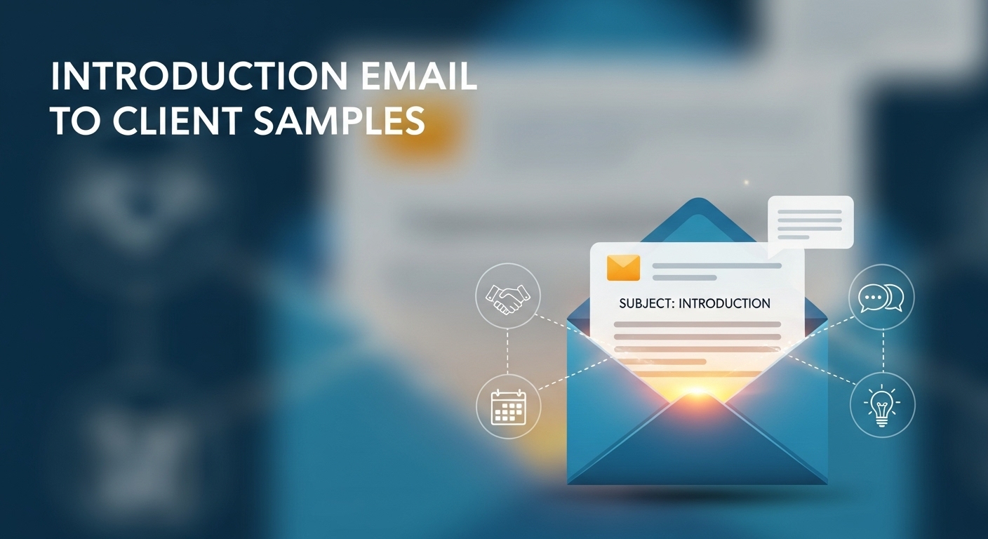 5+ Free Introduction Email to Client Samples - Free Sample Templates